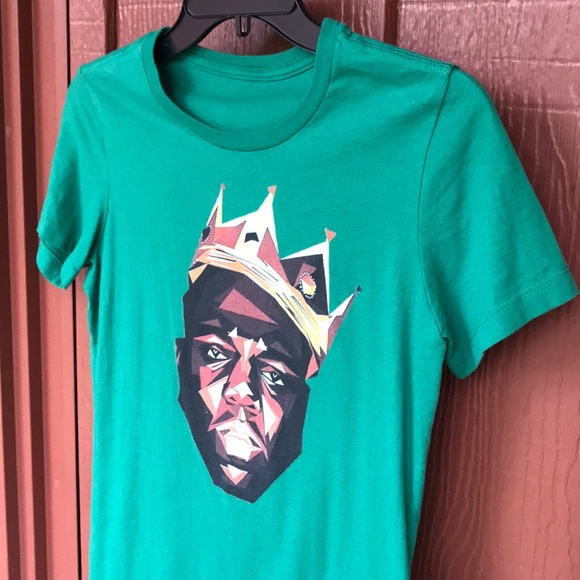 Redbubble | Tops | Redbubble Biggie Smalls Tshirt | Poshmark